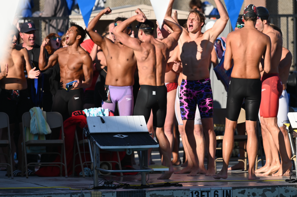 Hawks men repeat as swim and dive champions – The Express